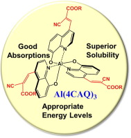 Chemical modification of AlQ3 to a potential electron acceptor for ...