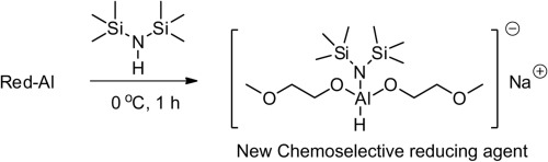 Reactions of a novel modified Red-Al reducing agent with selected ...