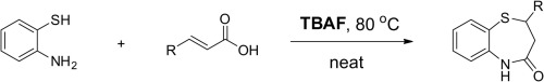 四丁基氟化铵（TBAF）催化的高效一锅法合成1,5-苯并噻嗪酮,Tetrahedron Letters - X-MOL