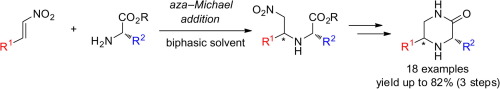 A short access to 3,5-disubstituted piperazinones based on the aza ...