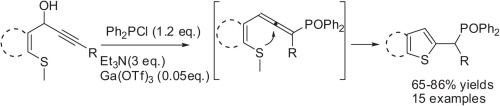 Construction of highly functionalized thiophene and benzo[b]thiophene ...