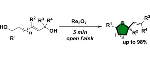 A Re2O7 catalyzed cycloetherification of monoallylic diols,Tetrahedron ...