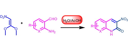 Direct one-pot synthesis of 3-nitroquinolin-2(1H)-one via H2O/AcOH ...