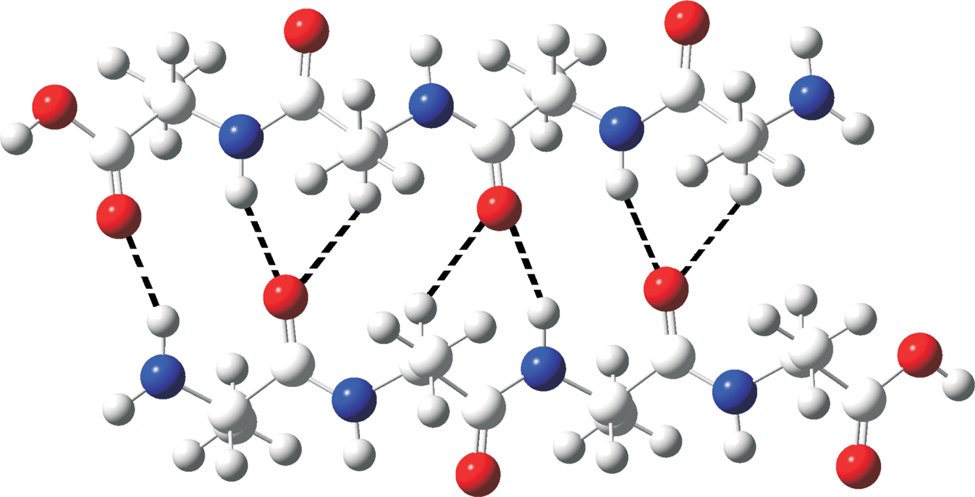 The structure and IR signatures of the arginine-glutamate salt bridge ...
