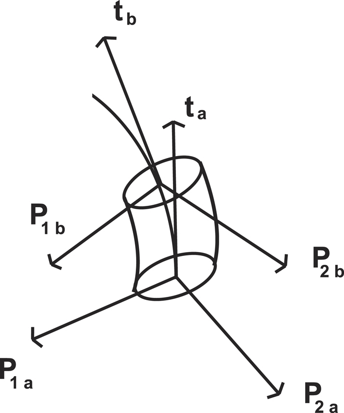 The energy of naturally curved elastic rods with an application to the ...