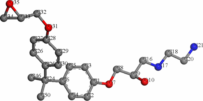 A poly-epoxy surface explored by Hartree-Fock ΔSCF simulations of C1s ...