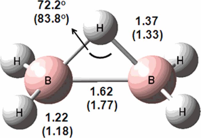 Photochemistry and infrared spectrum of single-bridged diborane(5 ...