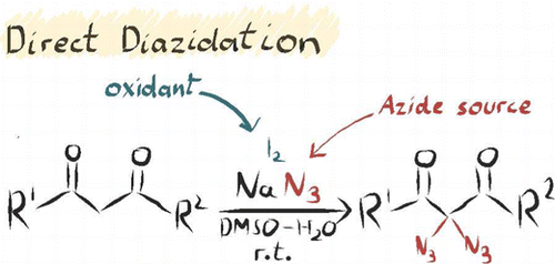 Geminal Diazides Derived from 1,3-Dicarbonyls: A Protocol for Synthesis ...