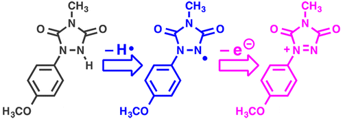 Intermediacy of a Persistent Urazole Radical and an Electrophilic ...