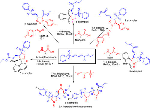 Stereo-, Regio-, and Chemoselective [3 + 2]-Cycloaddition of (2E,4E ...