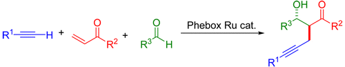 Asymmetric Three-Component Coupling Reaction of Alkyne, Enone, and ...