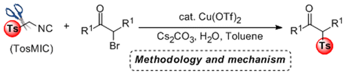 Unexpected Role of p-Toluenesulfonylmethyl Isocyanide as a ...