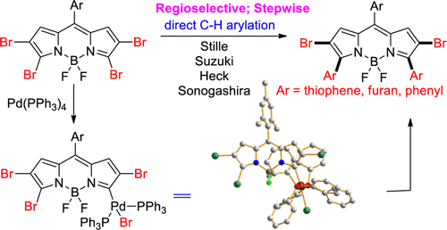 Regioselective and Stepwise Syntheses of Functionalized BODIPY Dyes ...