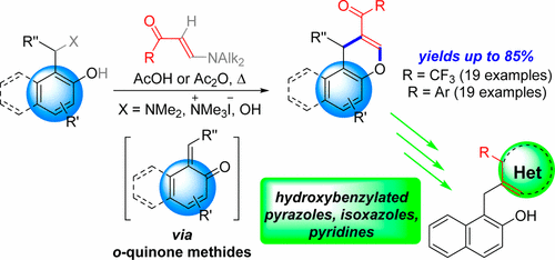 Reaction of Push–Pull Enaminoketones and in Situ Generated ortho ...