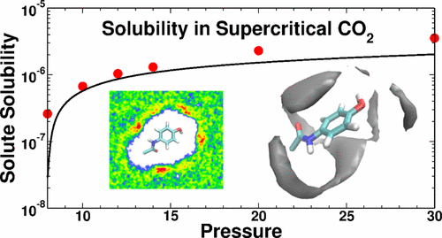 Microscopic Structure and Solubility Predictions of Multifunctional Solids in Supercritical ...