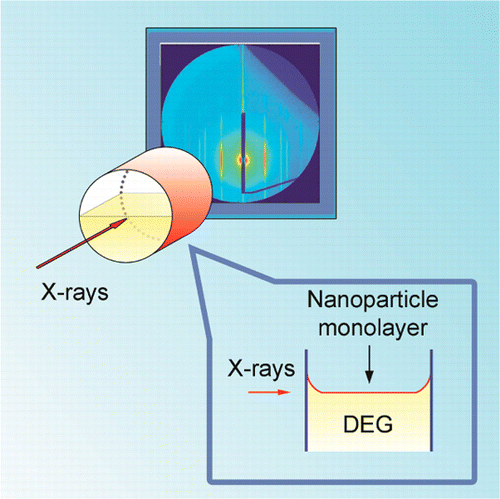 Small Angle X-ray Scattering of Iron Oxide Nanoparticle Monolayers Formed on a Liquid Surface ...