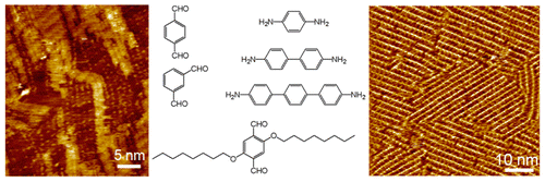 Surface-Confined Synthesis of One-Dimensional Schiff Base Polymers ...