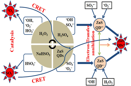 Chemiluminescence Character of ZnS Quantum Dots with Bisulphite ...