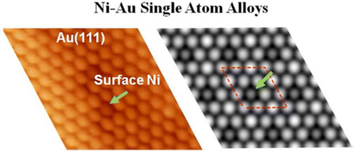 Ni-Au单原子合金的制备，结构和表面化学,The Journal of Physical Chemistry C - X-MOL