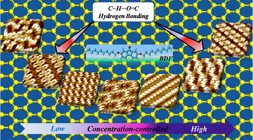 Polymorphic Self-Assemblies of 2,7-Bis(decyloxy)-9-fluorenone at the ...