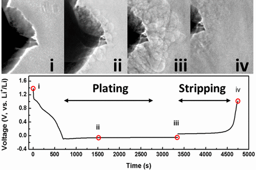 Visualization of Lithium Plating and Stripping via in Operando Transmission X-ray Microscopy,The ...