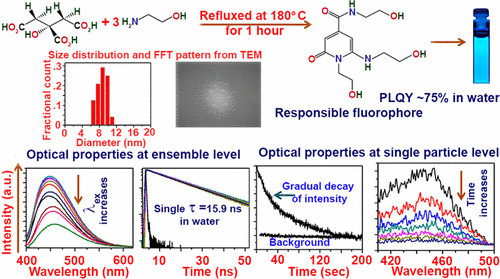 On the Molecular Origin of Photoluminescence of Nonblinking Carbon Dot,The Journal of Physical ...