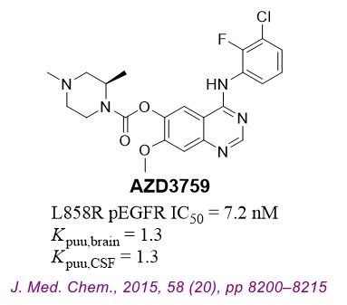 治疗中枢神经系统转移肺癌的新药AZD3759的发现和评价- X-MOL资讯