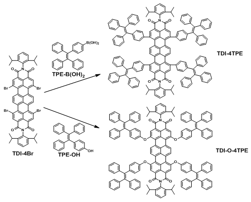 聚集诱导近红外发光的Terrylenediimide–Tetraphenylethene二元化合物- X-MOL资讯