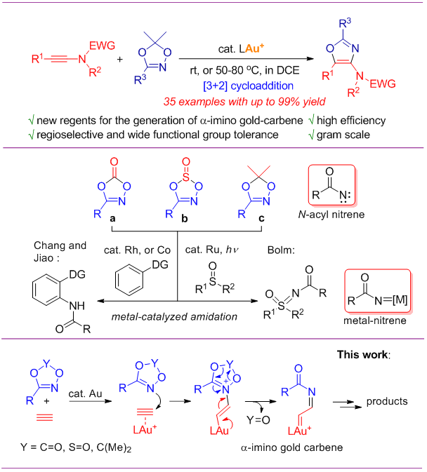 小分子，大用途Dioxazoles：高效形成α-亚胺金卡宾的新方法- X-MOL资讯
