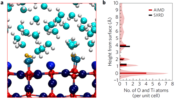 Nature Mater.：TiO2-H2O界面在原子尺度的结构和相互作用机制- X-MOL资讯