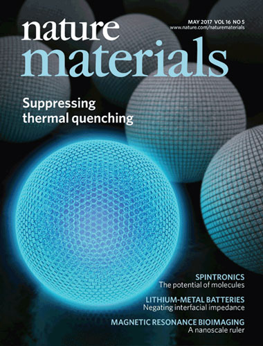 12期封面，带你回顾Nature Materials的2017- X-MOL资讯