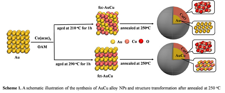 AuCu纳米合金的晶体结构对其催化性能的影响- X-MOL资讯