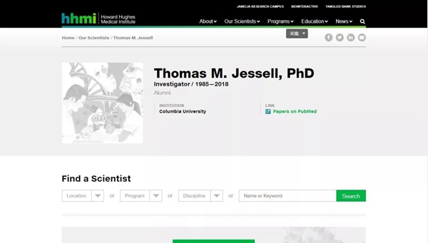 学界地震：神经科学泰斗Thomas Jessell被逐出哥大，实验室解散- X-MOL资讯