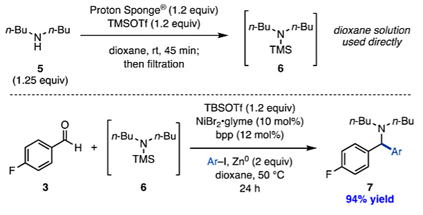 Abigail Doyle组JACS：镍催化的三组分还原胺化反应- X-MOL资讯