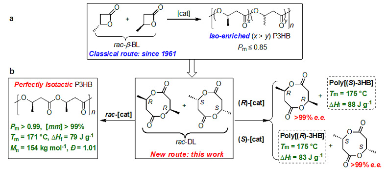 化学合成完美全同立构的P3HB：与自然界微生物合成相媲美- X-MOL资讯